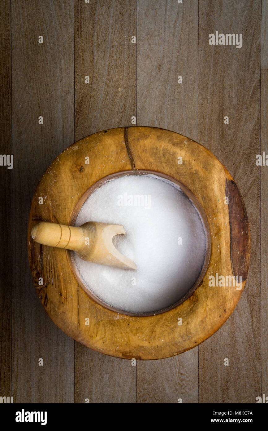 Wooden salt hi-res stock photography and images - Alamy