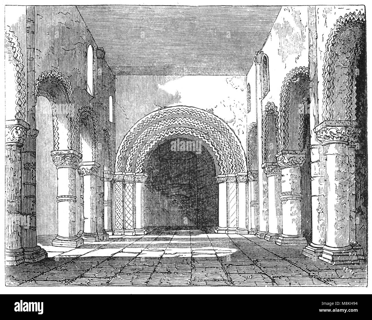 The Norman Romanesque St Peter's Church Marefair, Northampton, England ...