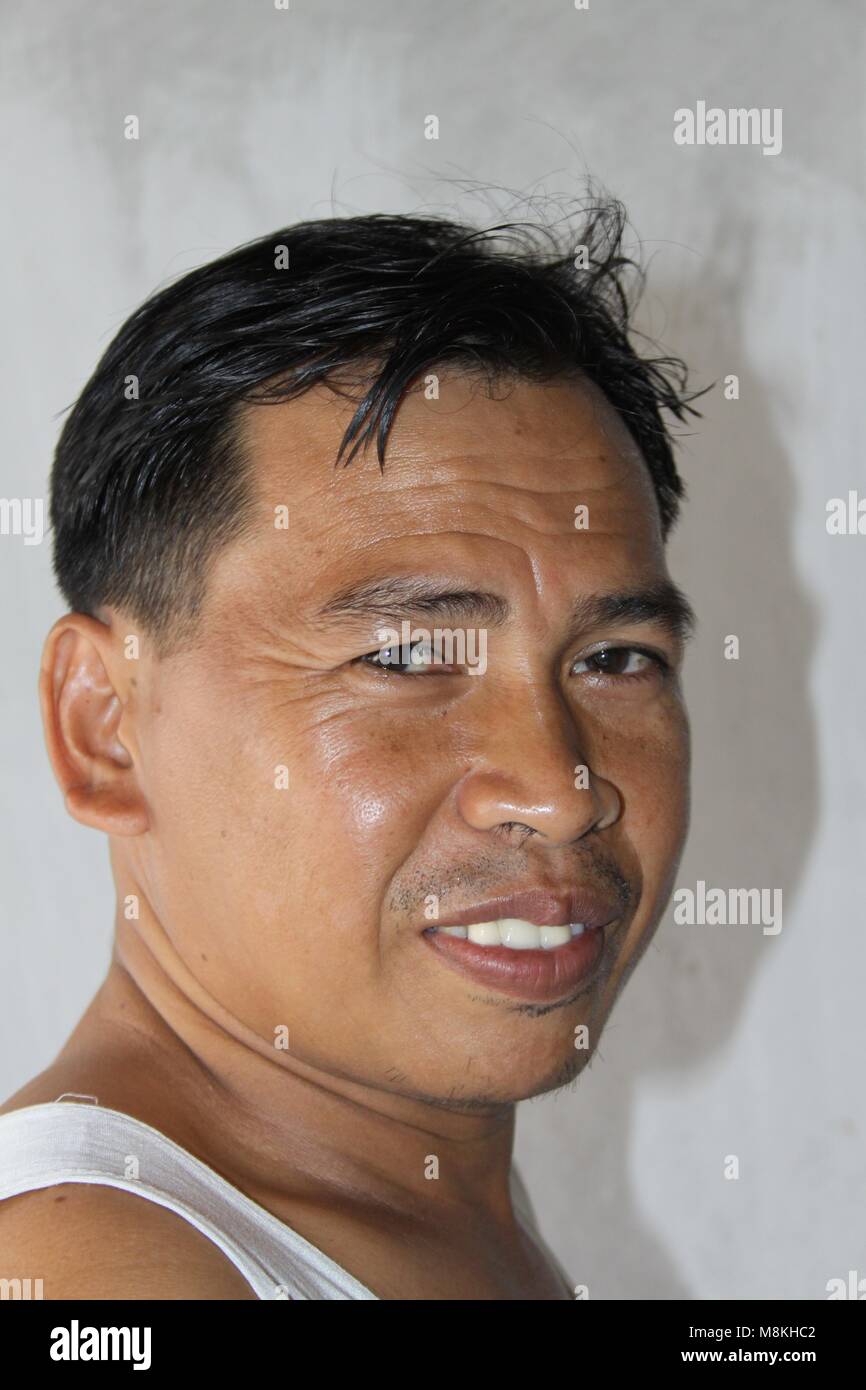 Portrait of a balinese man Stock Photo - Alamy