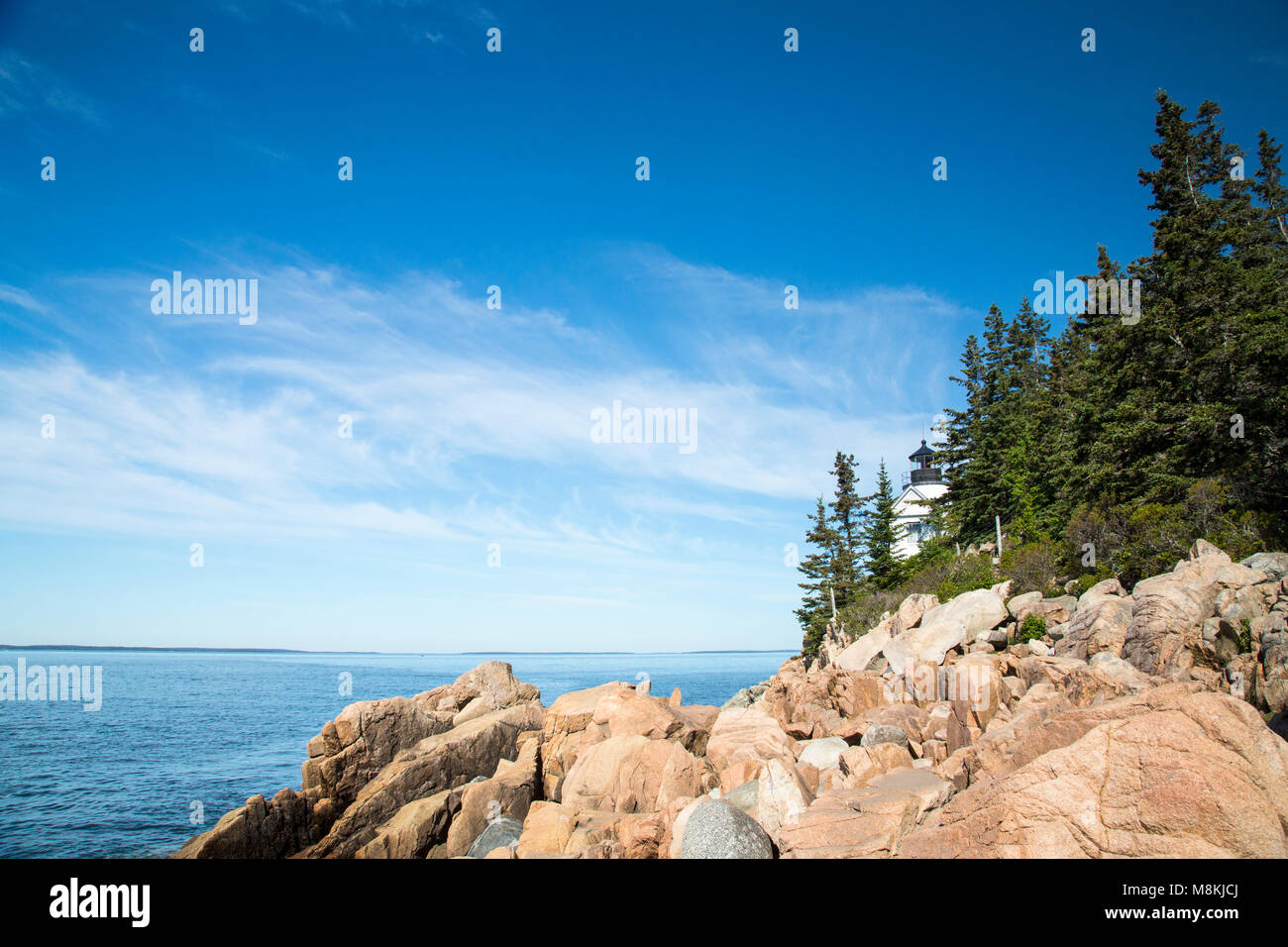 Bar Harbor in the Acadia National Park Stock Photo - Alamy