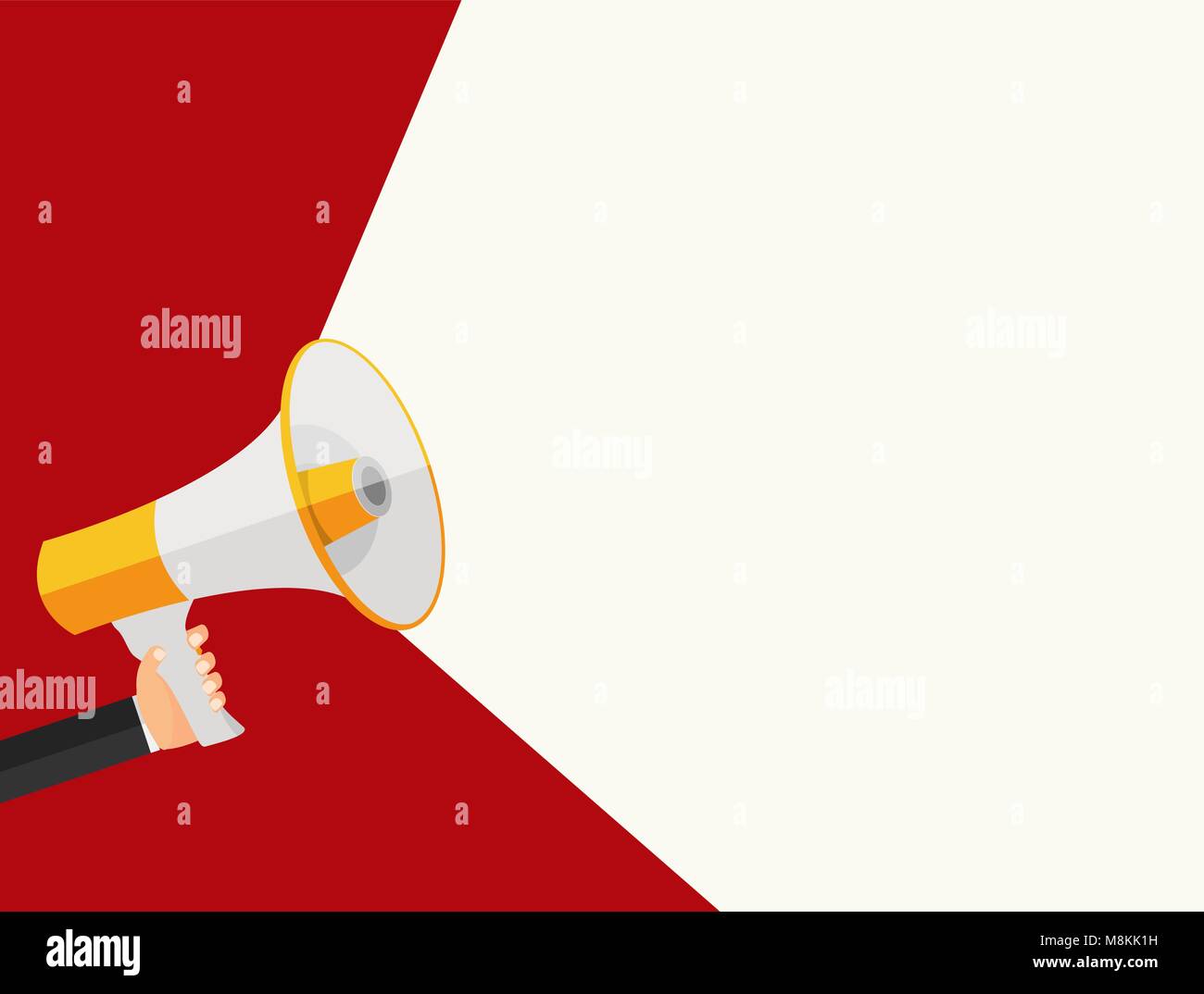 Announce Advertisement Poster Background Vector Illustration Stock ...