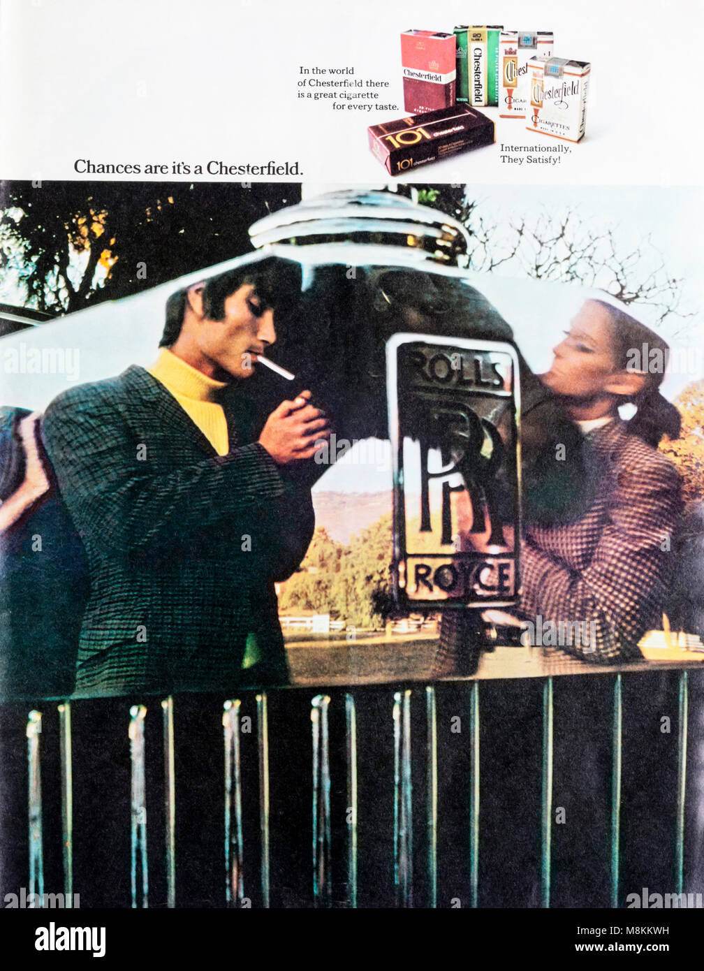 Tobacco advert 60s hi-res stock photography and images - Alamy