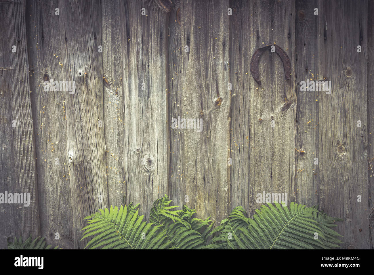 Rustic Wooden Fence Wallpaper