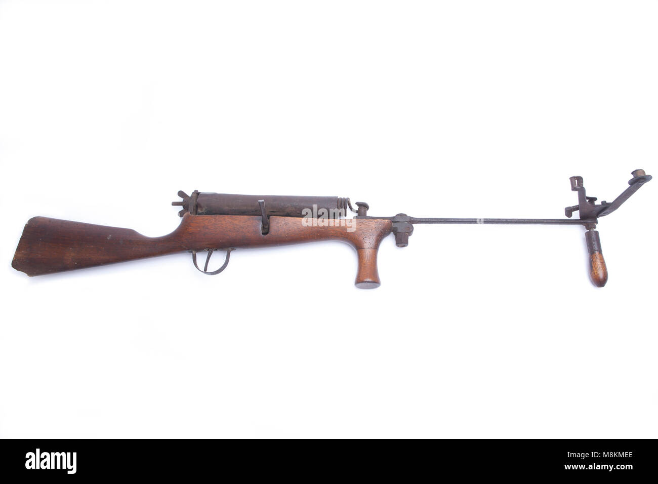 Vintage clay pigeon launcher hi-res stock photography and images - Alamy