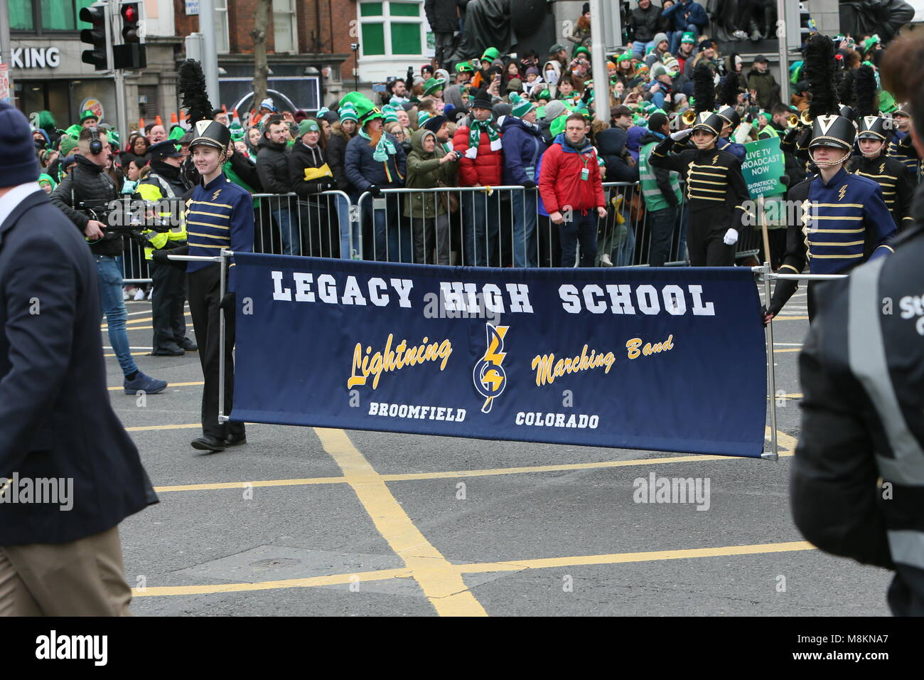 Legacy High School California Marching Band. Image from Dublin city ...