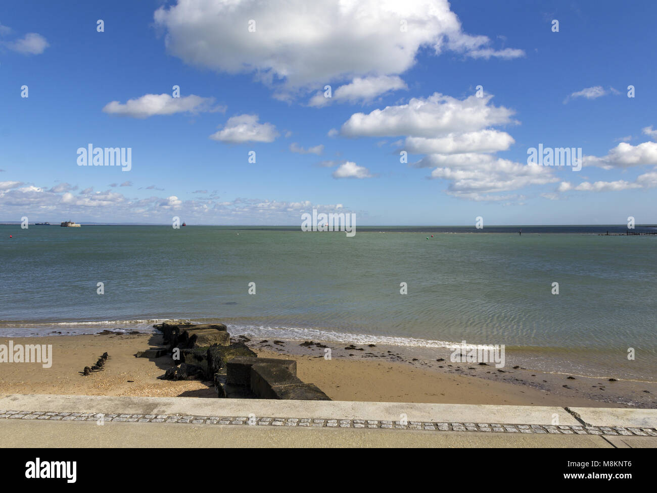 The sky from Bembridge harbour Stock Photo - Alamy
