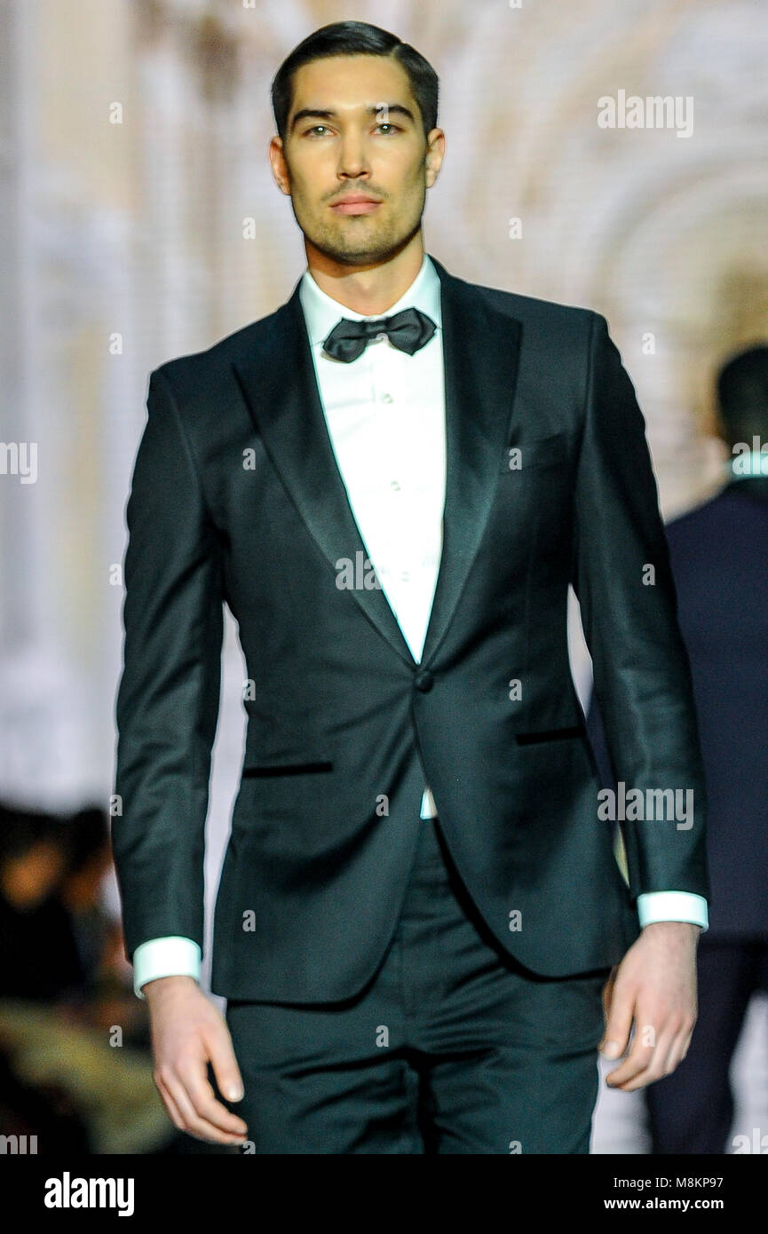 Fashion models represent new Fall/Winter 2018 ZANE BARLAS collection ...