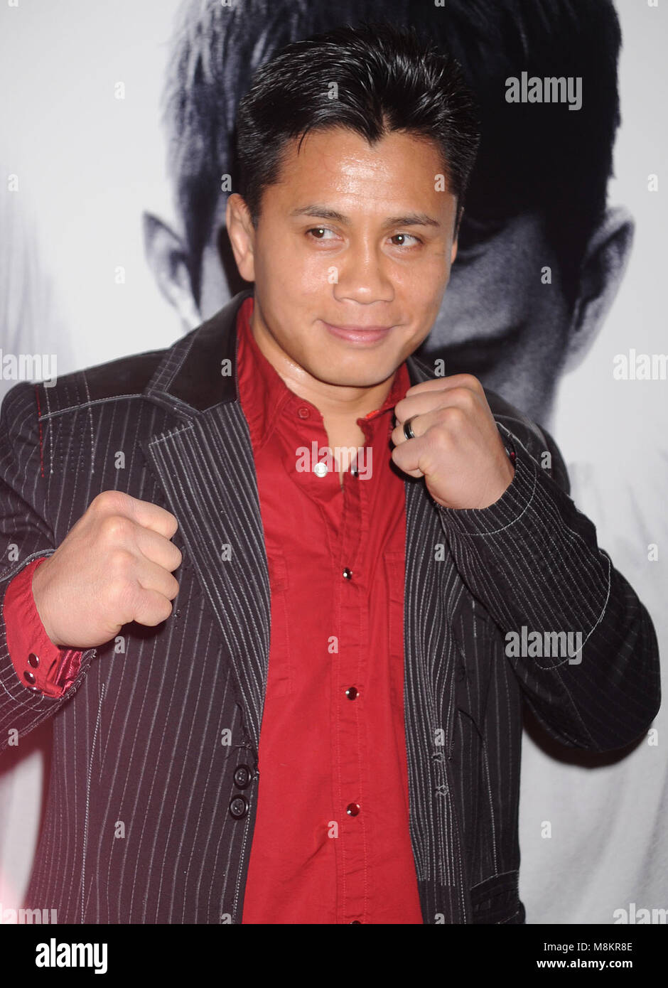 Cung Le at the premiere of 'Fighting' at the Regal Union Square Stadium ...