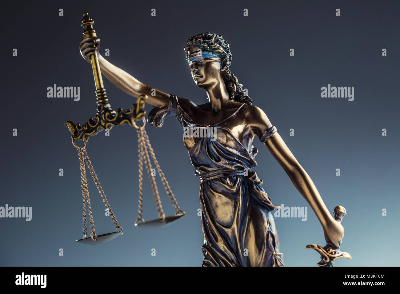 Blind lady justice holding scale hi-res stock photography and images ...