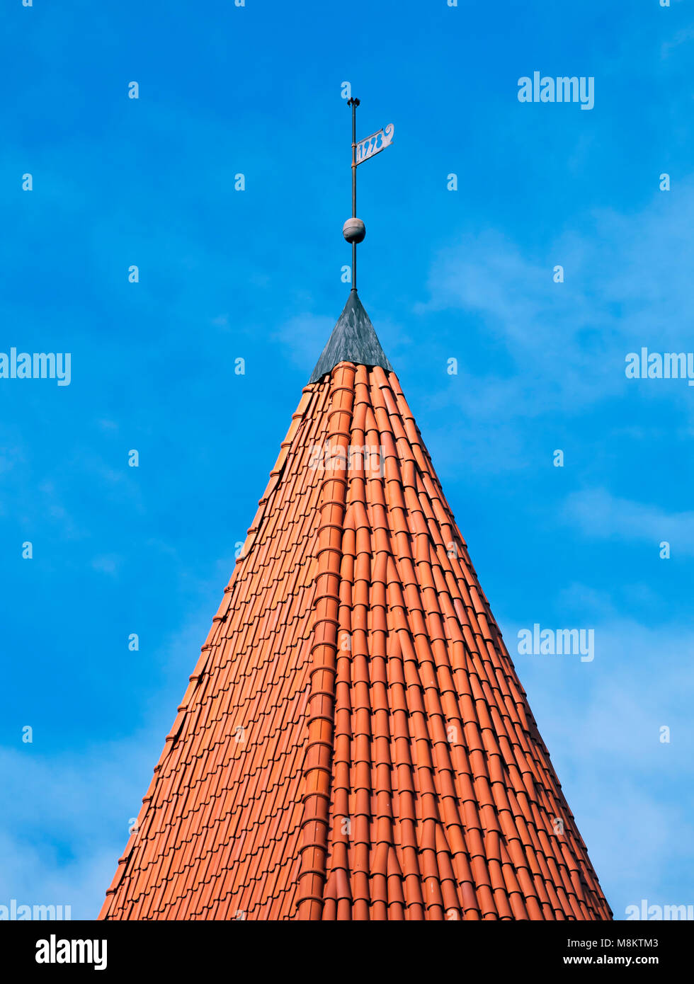 Roof of an old tower Stock Photo - Alamy