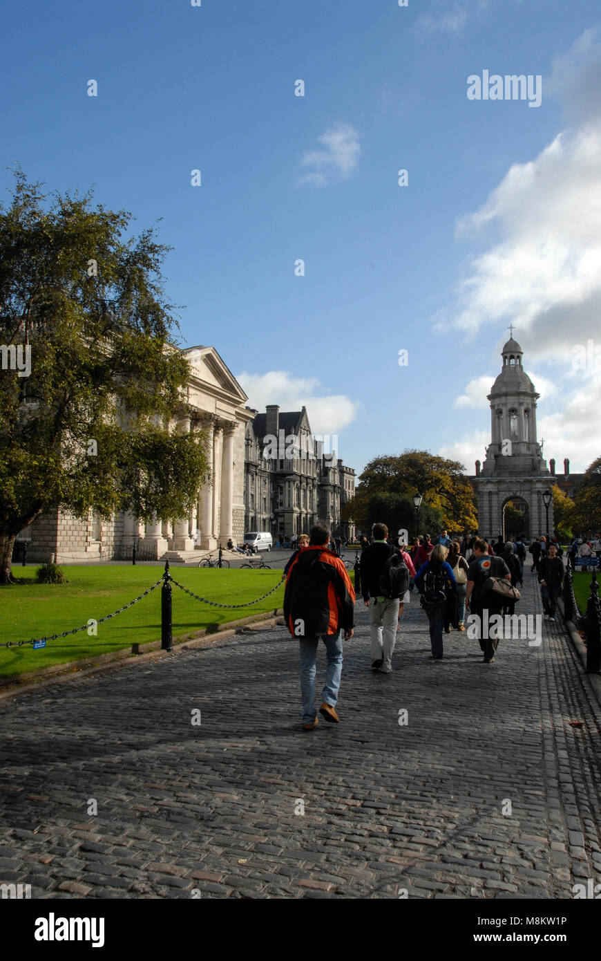 The University of Dublin, Trinity College, founded in 1592, is the ...