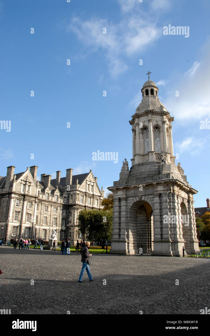 The University of Dublin, Trinity College, founded in 1592, is the ...