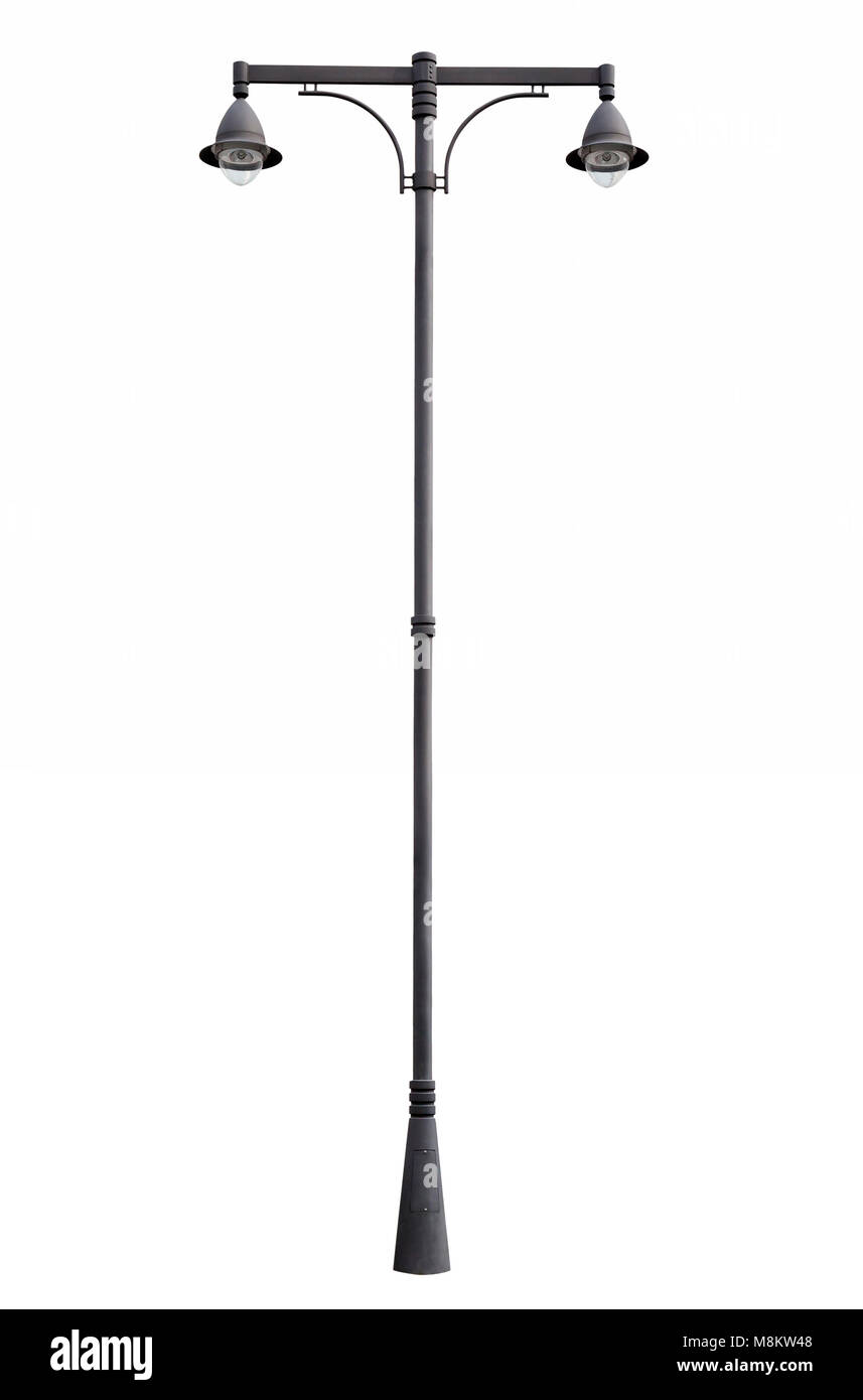 Single street lamp Cut Out Stock Images & Pictures - Alamy