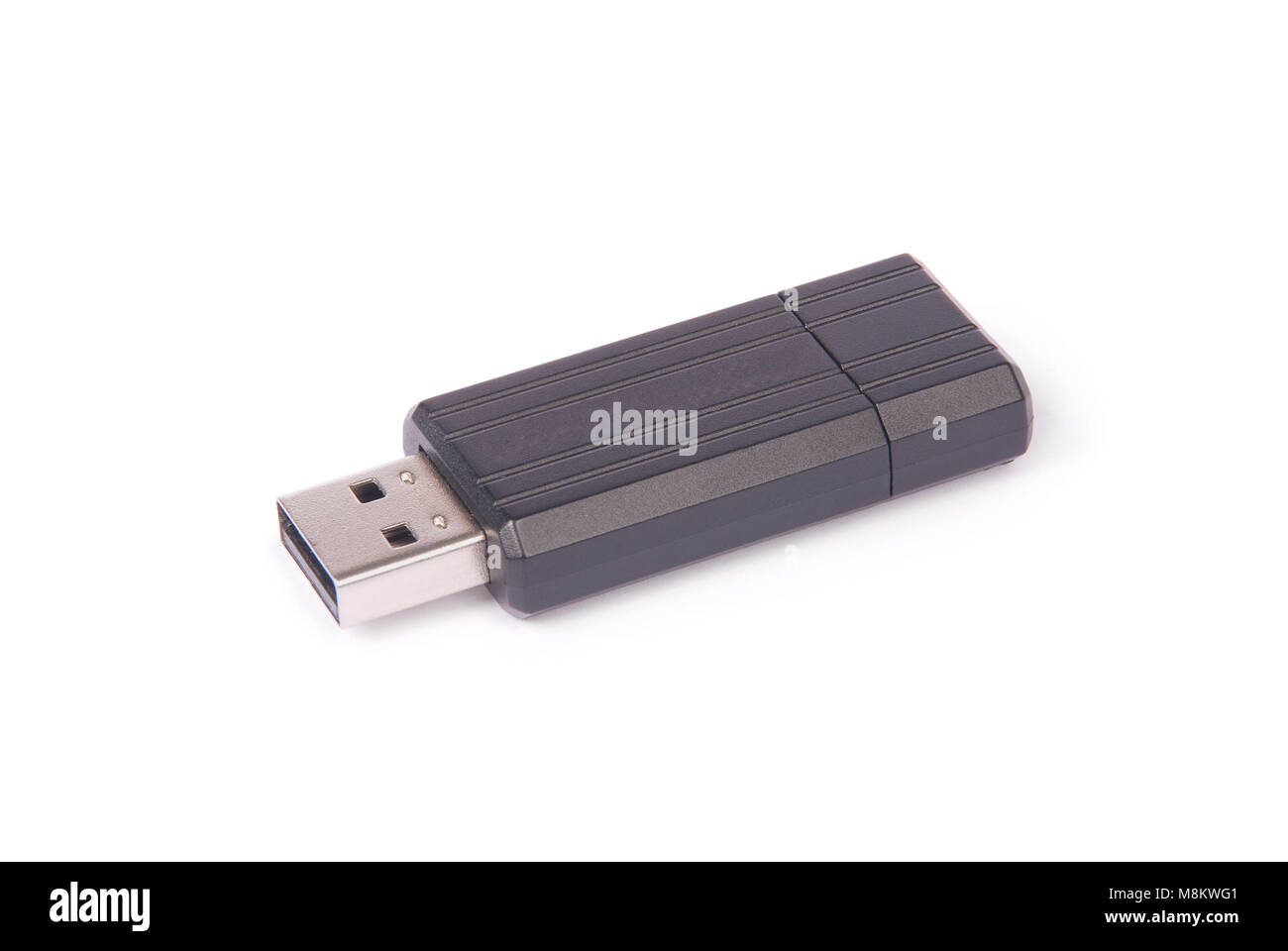 Usb flash drive on the white background Stock Photo - Alamy
