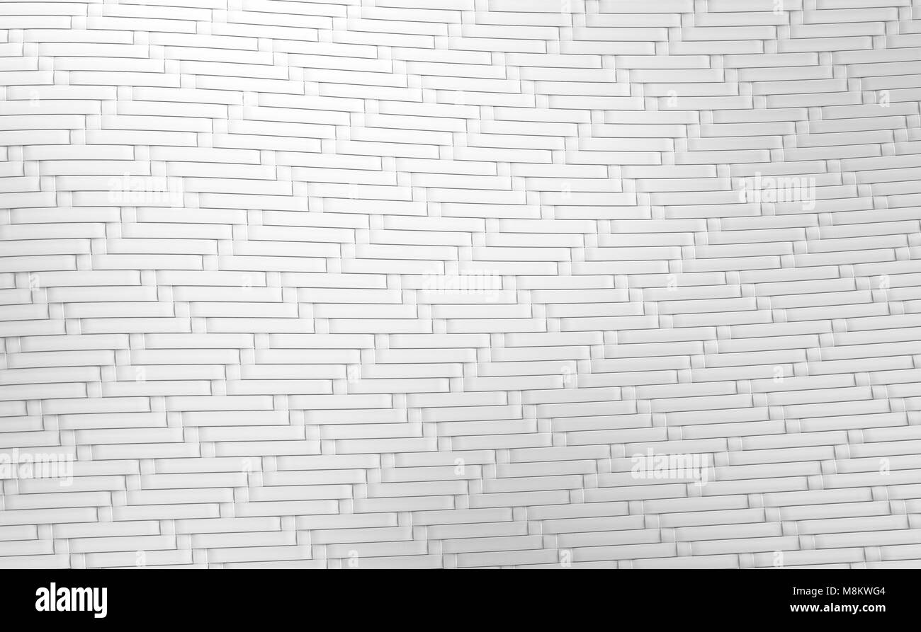 Blank fiber surface, interlaced structure pattern in 3d render, bird's ...