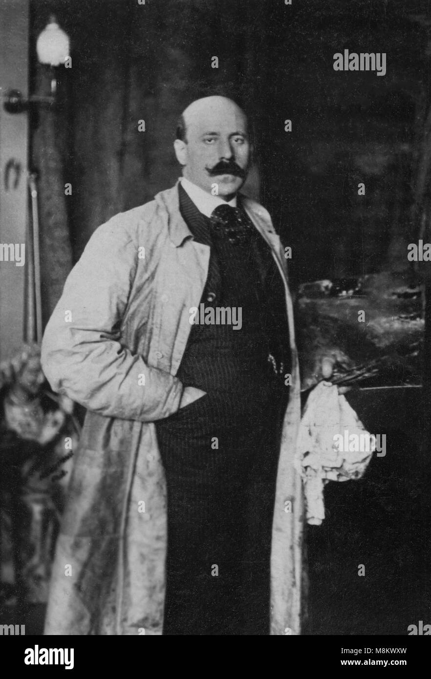 Portrait of Ignacio Zuloaga Y Zabaleta ( 1870 - 1945 ) painter ...