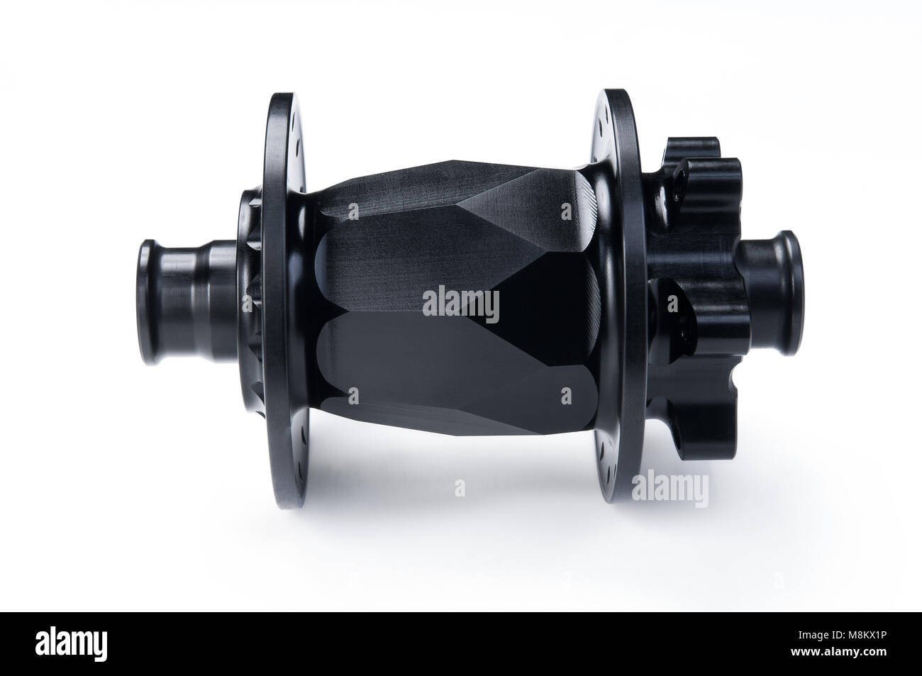 Black bicycle hub at white background, isolated Stock Photo - Alamy