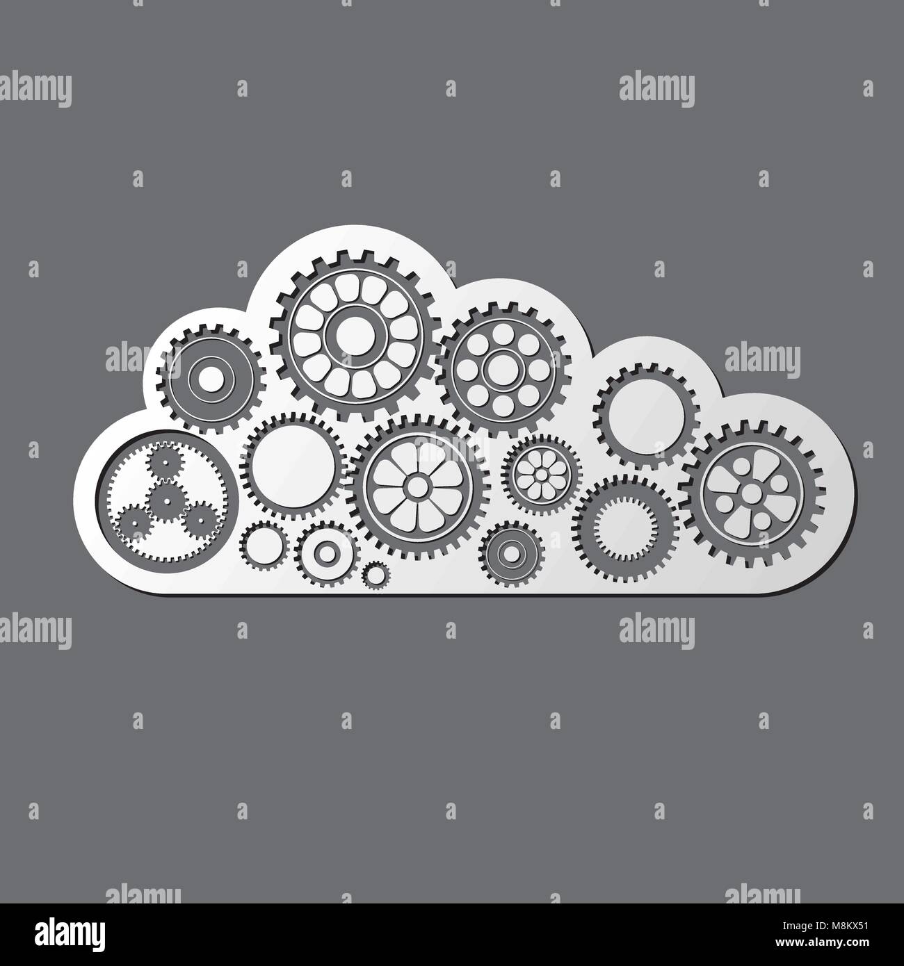 Cloud computing web hosting Stock Vector Images - Alamy