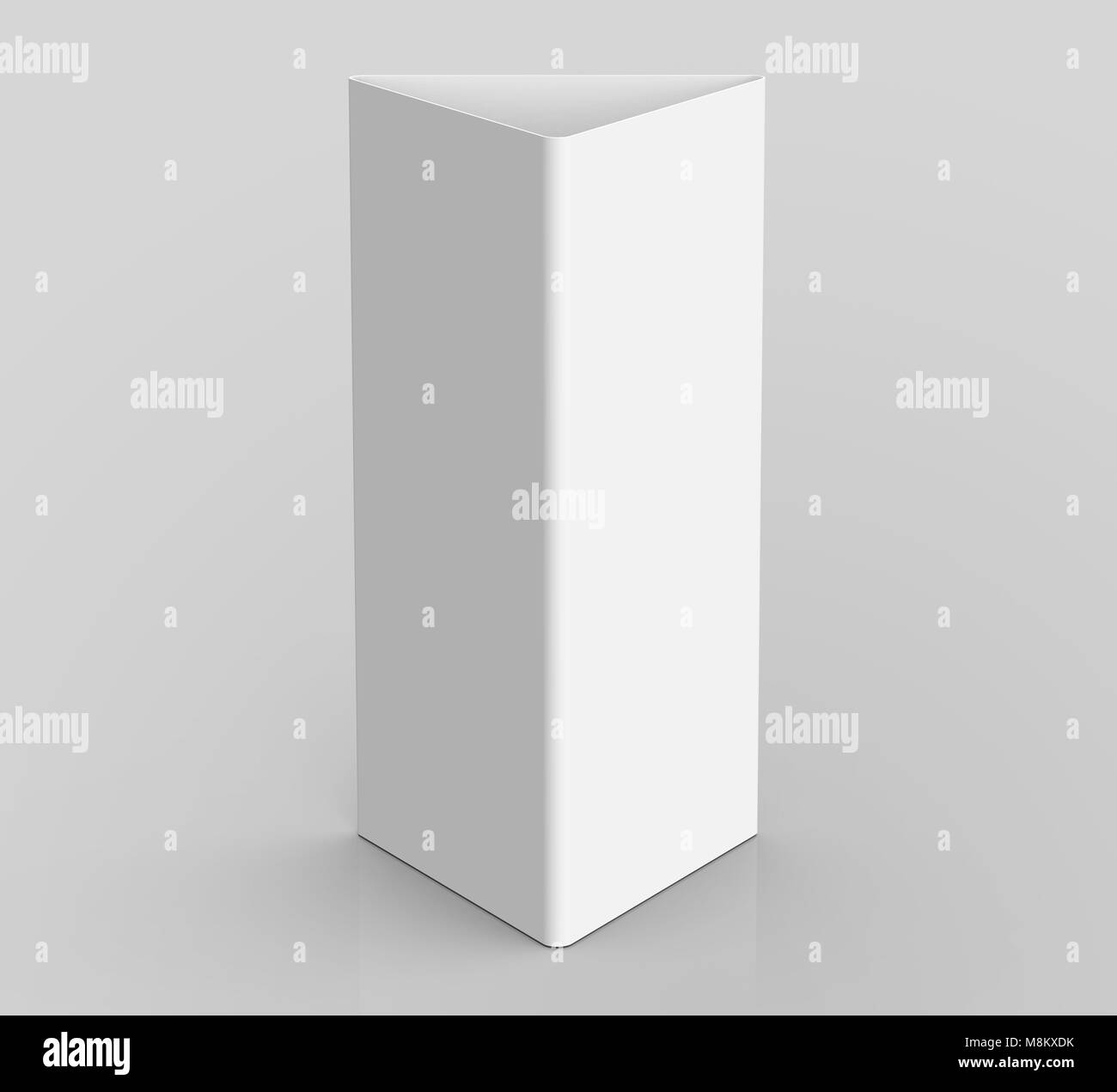 Blank table tent, 3d render table card mockup for design uses ...