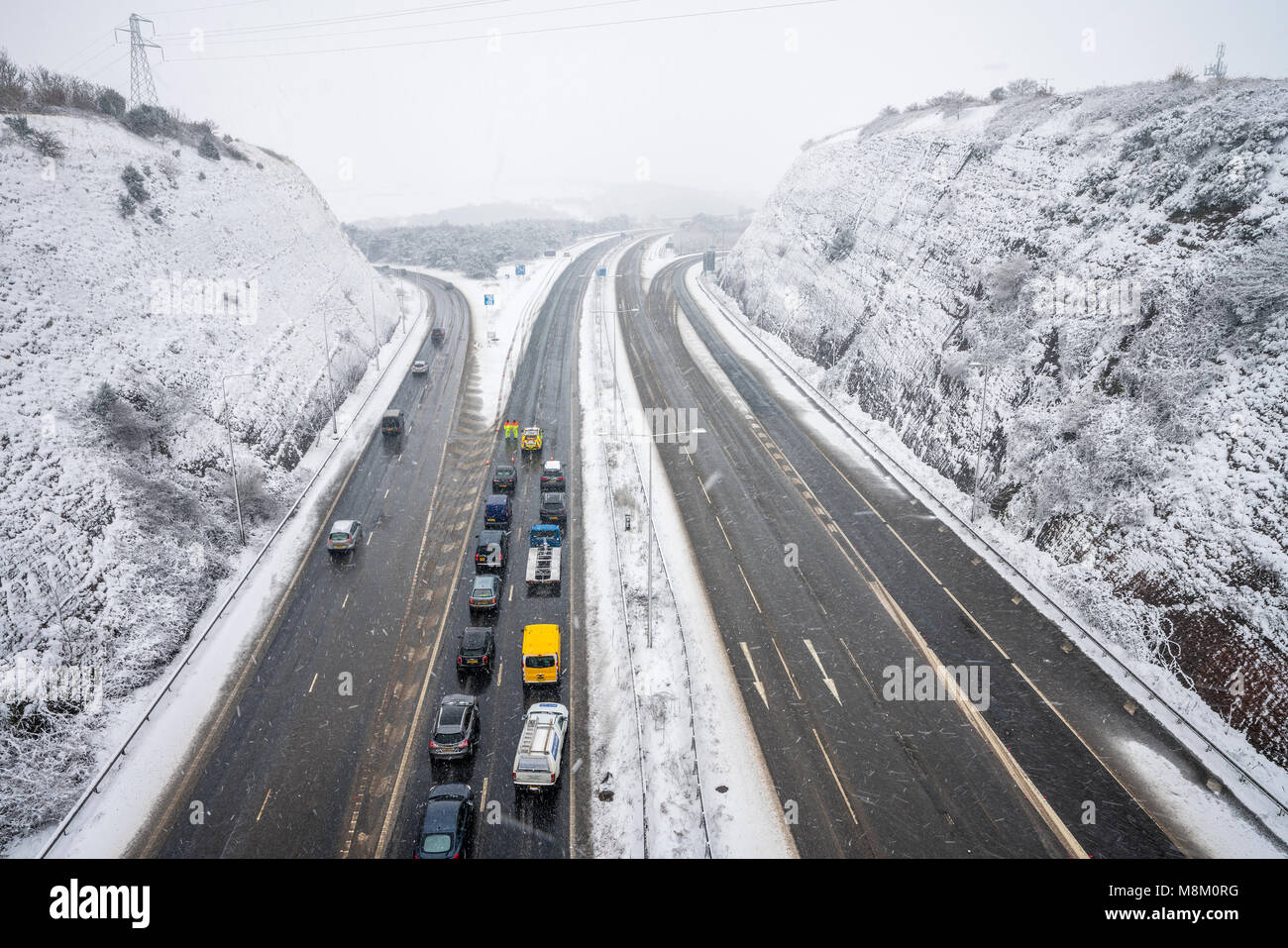 A38 motorway hi-res stock photography and images - Alamy