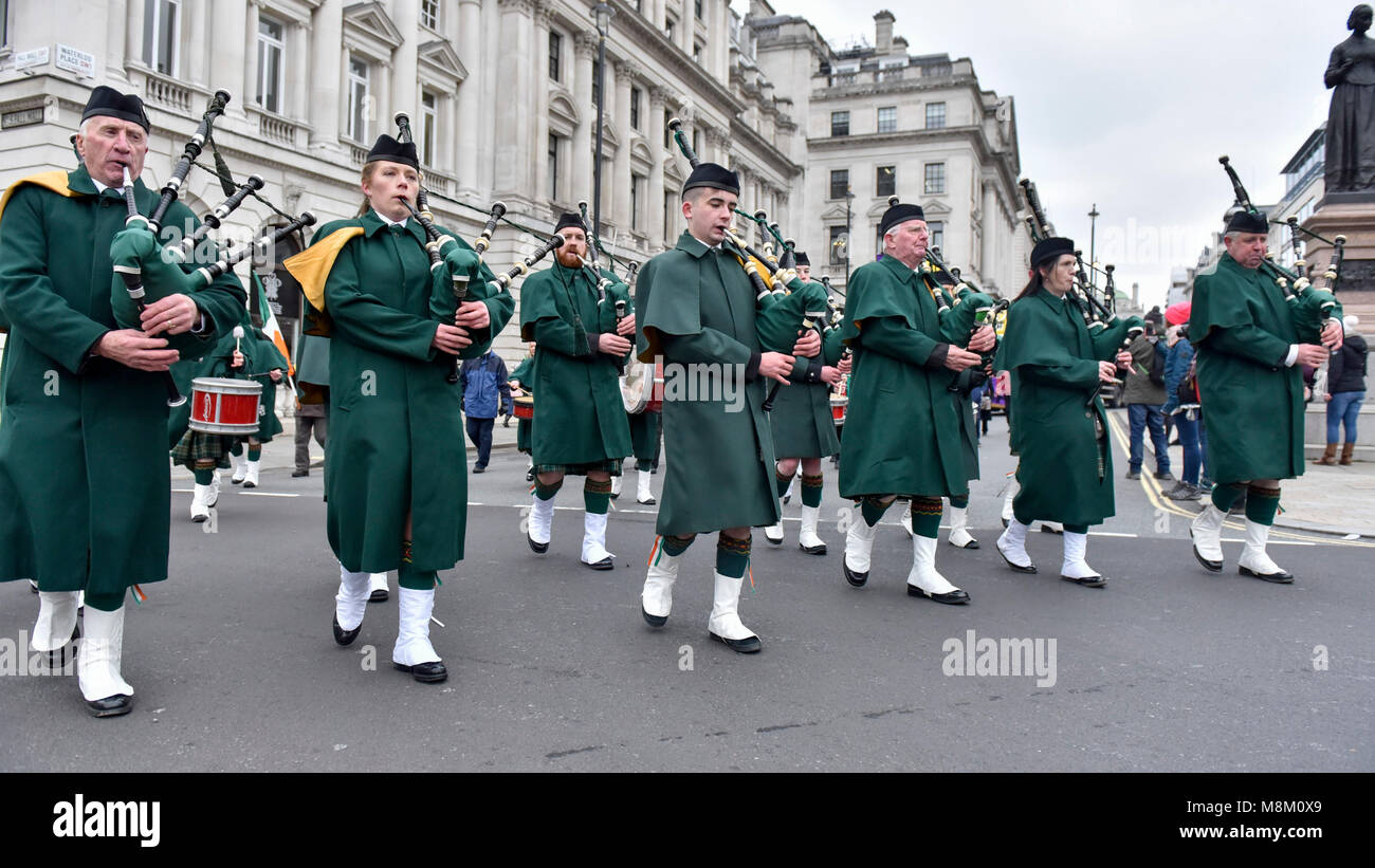 Women marching through london hi-res stock photography and images - Alamy