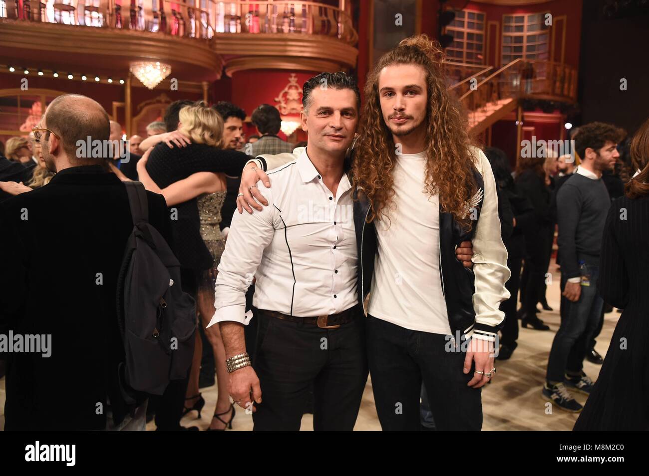 Rome: Rai Auditorium.Second episode Dancing with the stars. In the ...