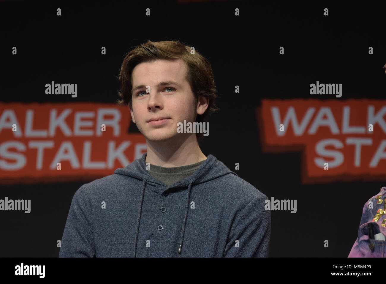 Mannheim, Germany. 18th Mar, 2018. Actor Chandler Riggs (The Walking ...