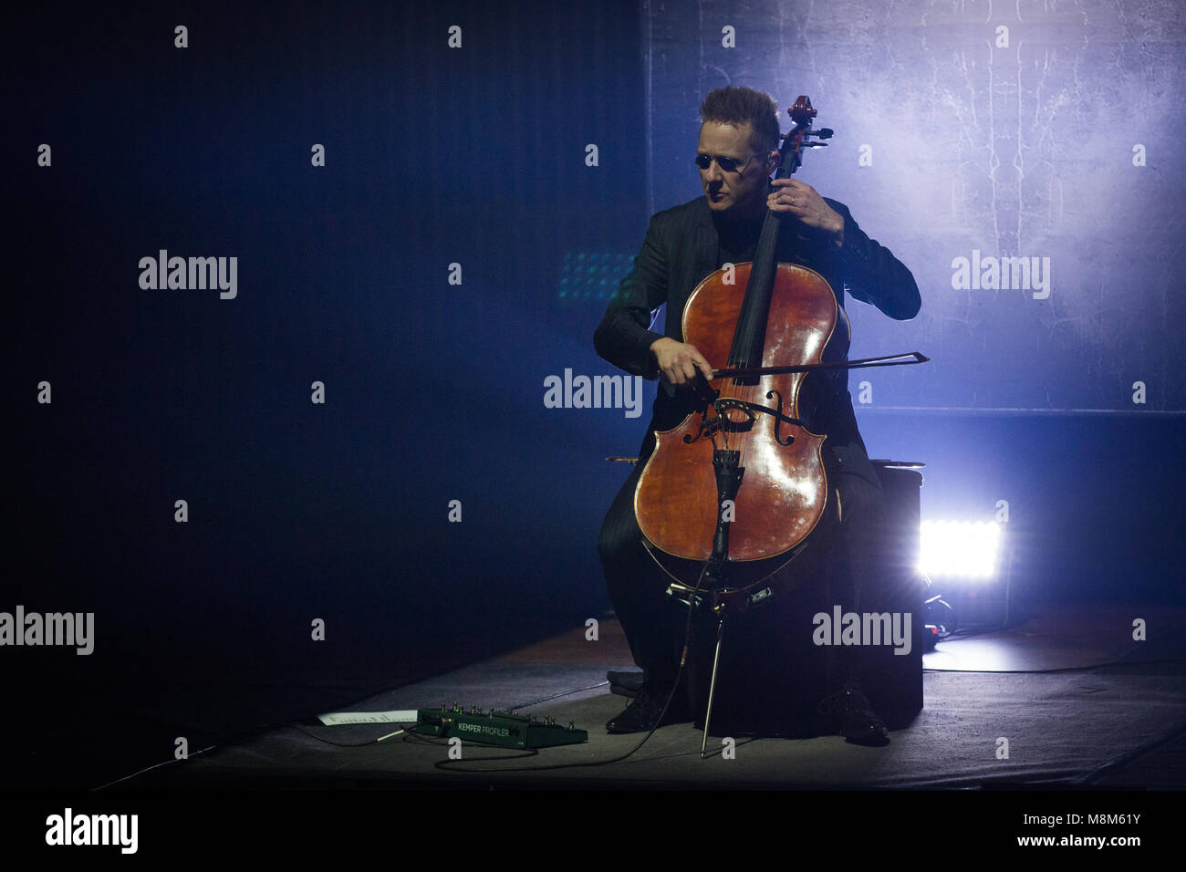 Copenhagen, Denmark. 18th Mar, 2018. The Finnish cello metal band ...