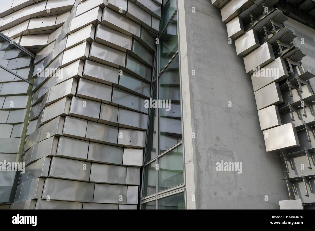 Arles, France, 18th MArch 2018: A view shows the Luma Foundation tower ...