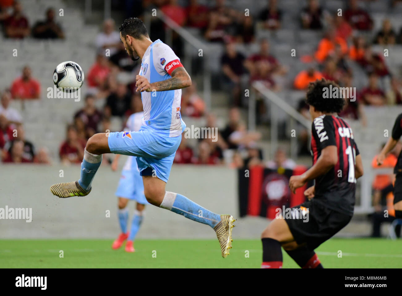 Curitiba, Brazil. 18th Mar, 2018. Luizao during Atlético PR x Londrina ...