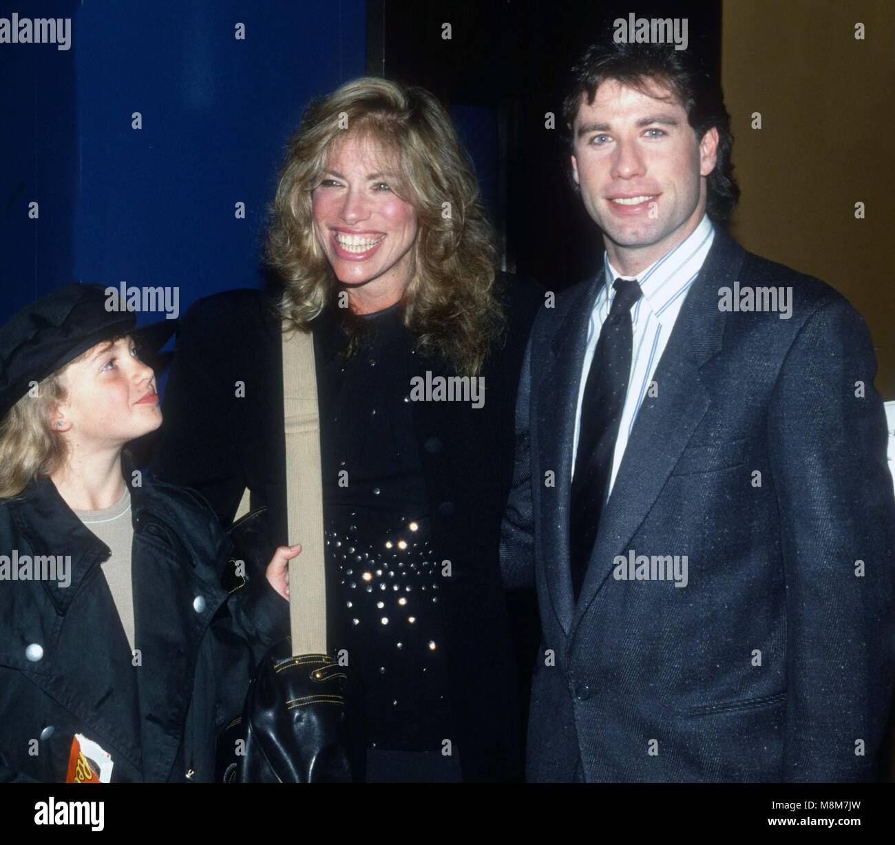 Carly Simon w/daughter Sally John Travolta 1984 Photo By Adam Scull ...