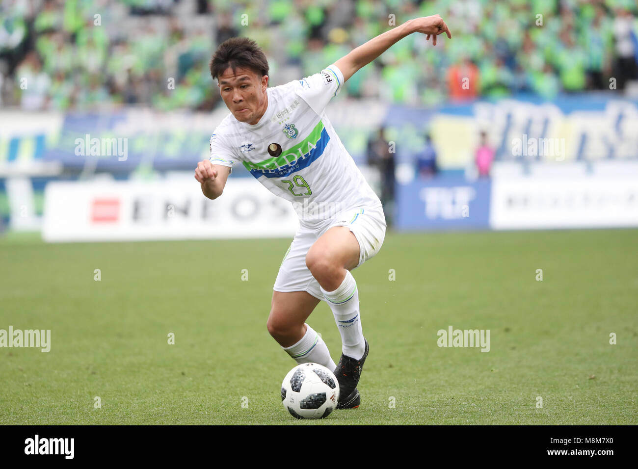 Ajinomoto Stadium, Tokyo, Japan. 18th Mar, 2018. Daiki Sugioka (Bellmare), MARCH 18, 2018 ...