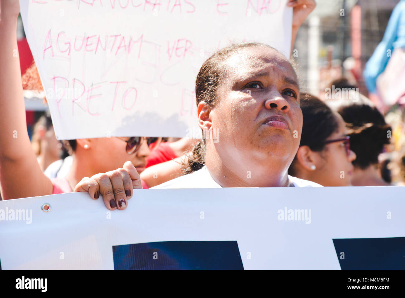 Rio De Janeiro, Brazil. 18th Mar, 2018. Occurred on Sunday, 18, an act ...