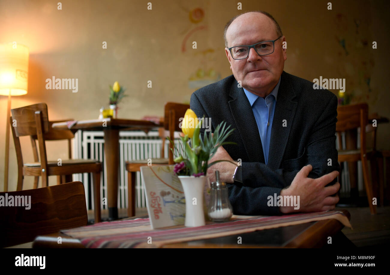 13 March 2018, Germany, Berlin: Uwe Radack, manager of the traditional ...