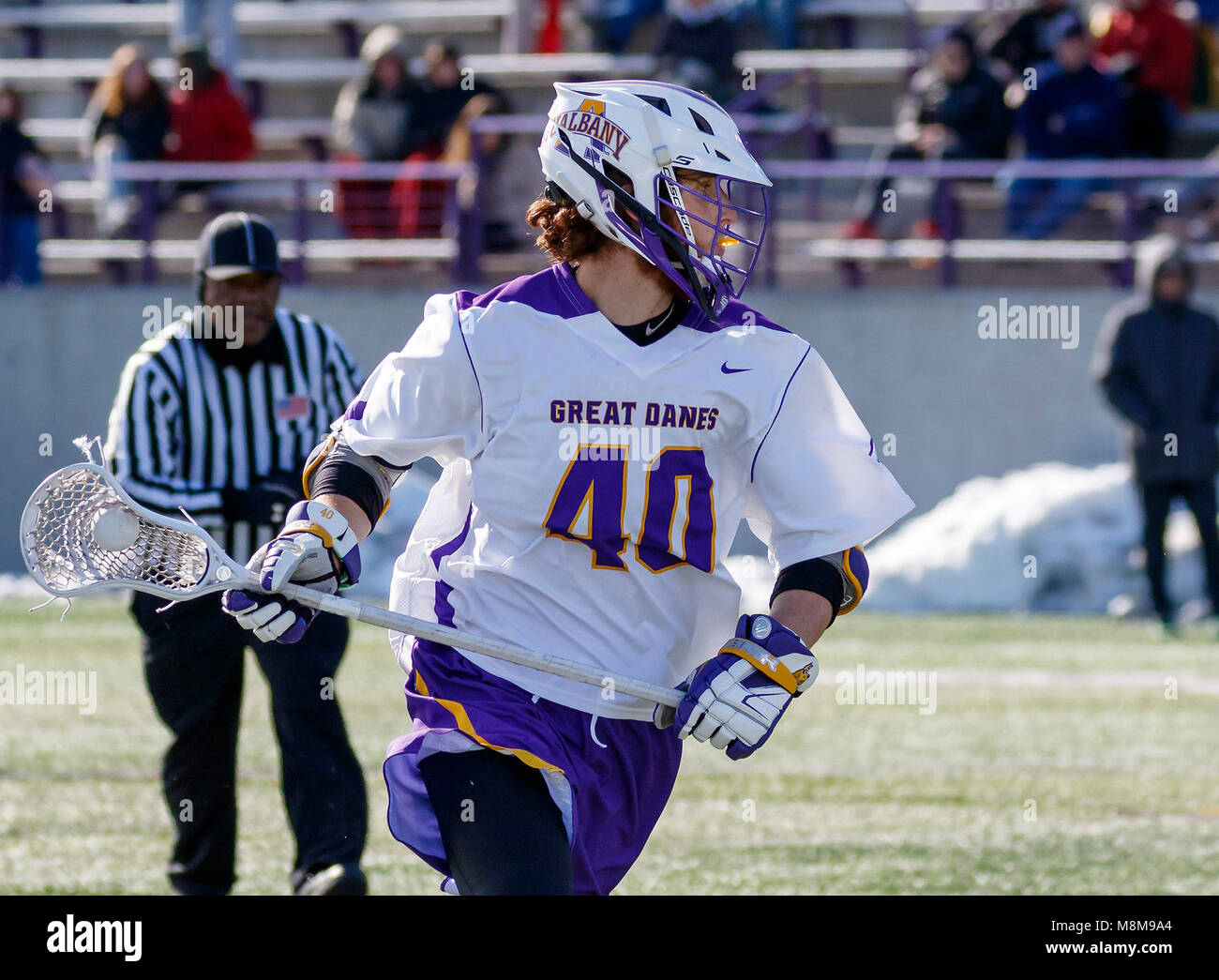 Albany, NY, USA. 17th Mar, 2018. University at Albany Men's Lacrosse ...