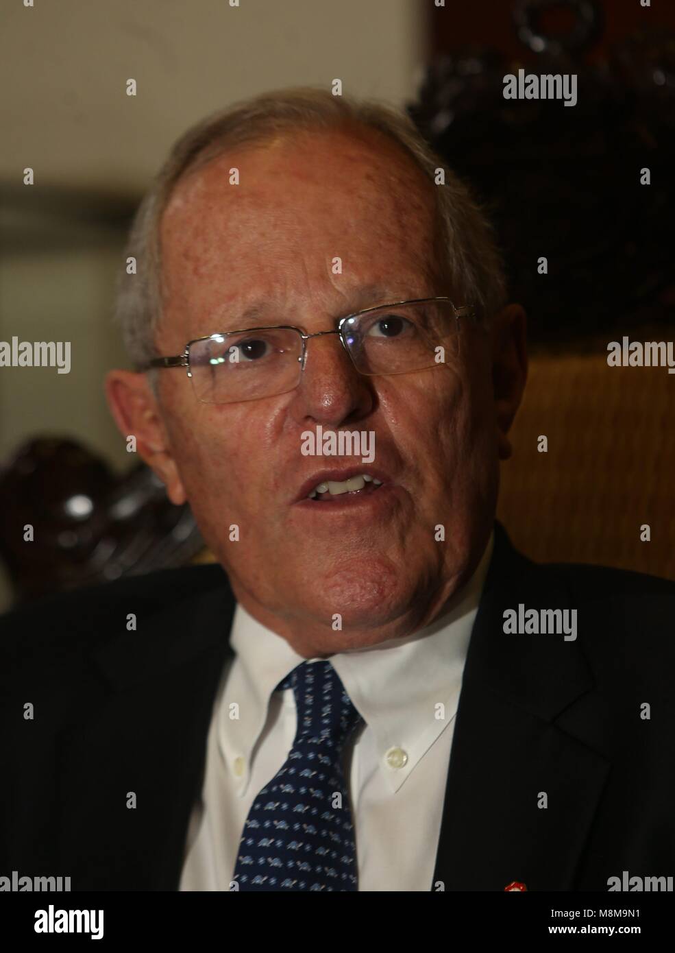 PEDRO PABLO KUCZYNSKI PRESIDENTE DEL, Peru. , . ENTREVISTA FOTO : ROLLY ...