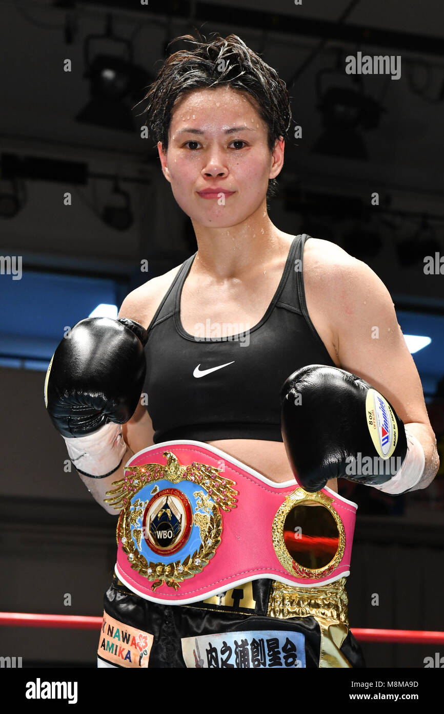 Tsunami Tenkai (JPN), MARCH 8, 2018 - Boxing : Tsunami Tenkai of Japan ...