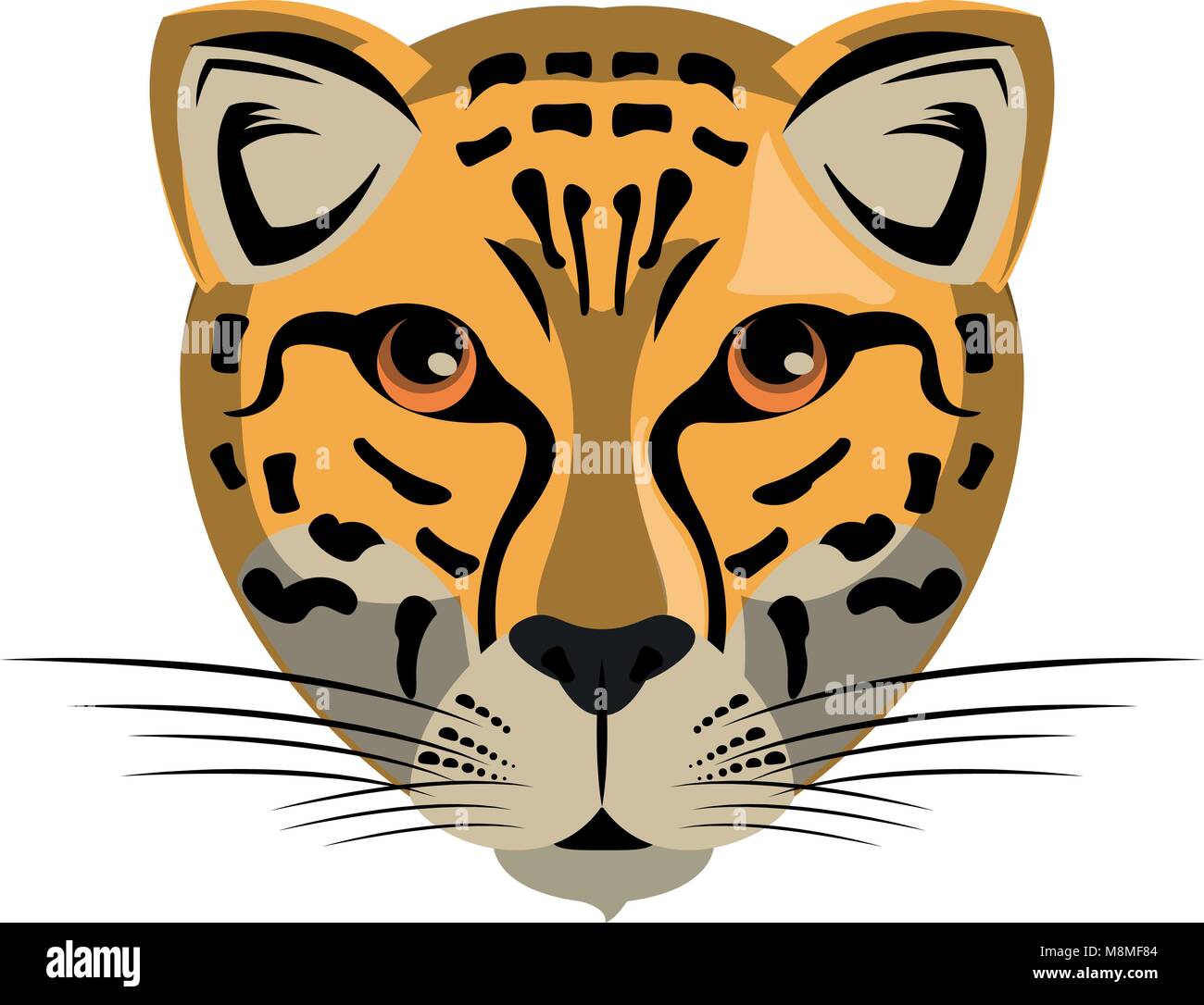 Leopard Wild animal Stock Vector Image & Art - Alamy