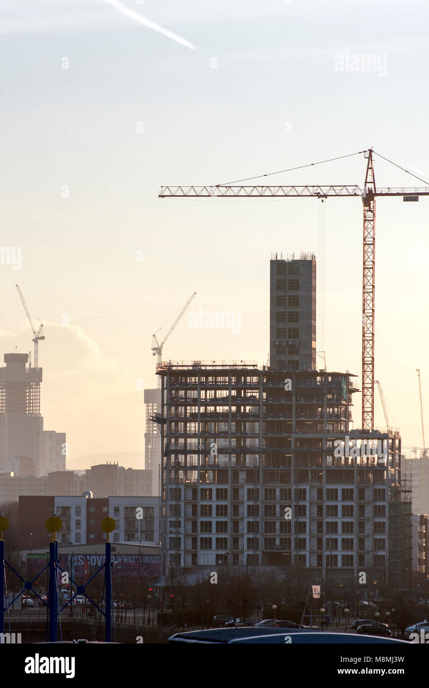 Construction Work Manchester Stock Photo - Alamy