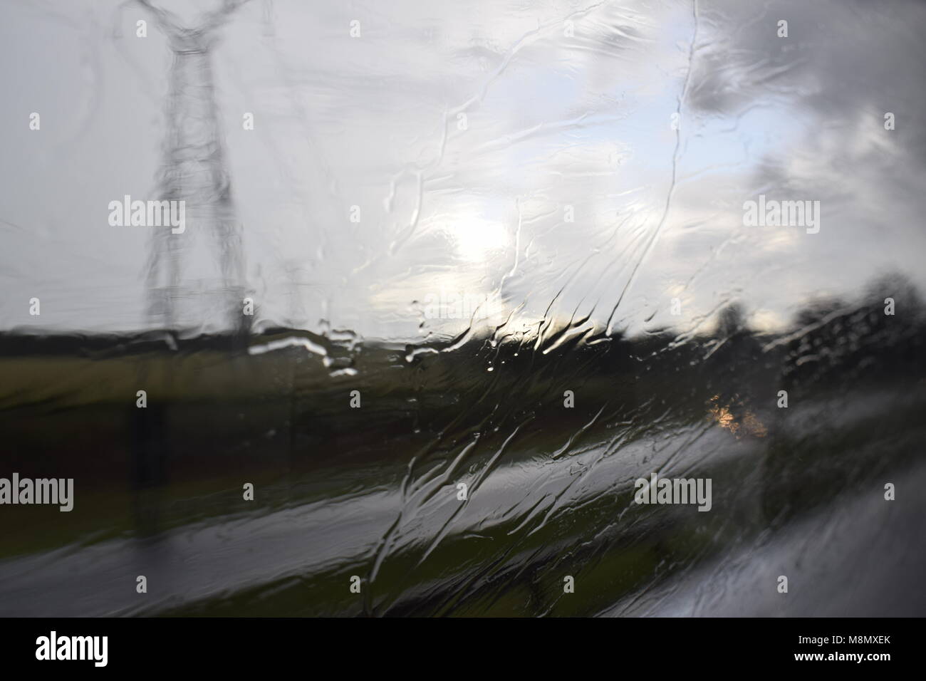Bus window view hi-res stock photography and images - Alamy
