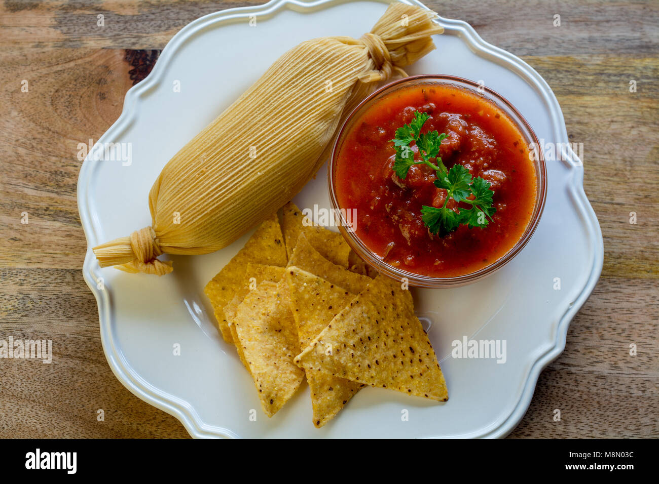 Tamales plate hi-res stock photography and images - Alamy