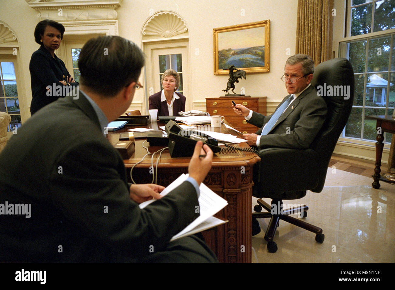 Washington, DC - September 20, 2001 -- United States President George W ...