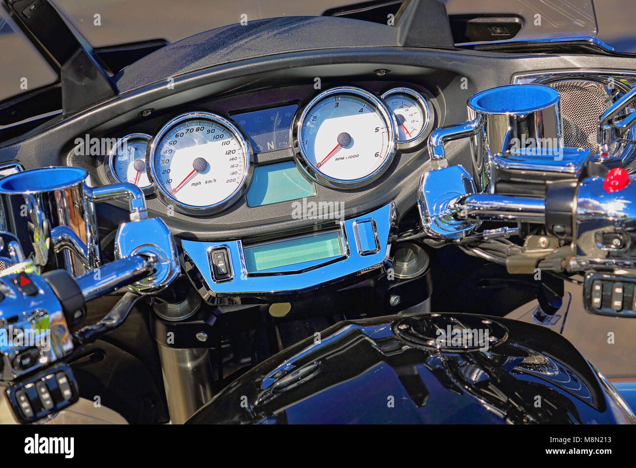 Motorbike Sunset Harley Harley Davidson High Resolution Stock ...