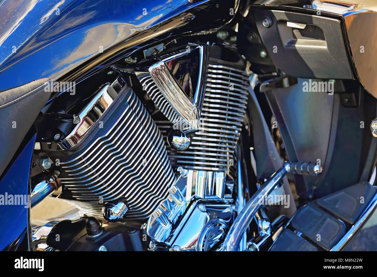 Motorbike sunset harley harley davidson hi-res stock photography and ...