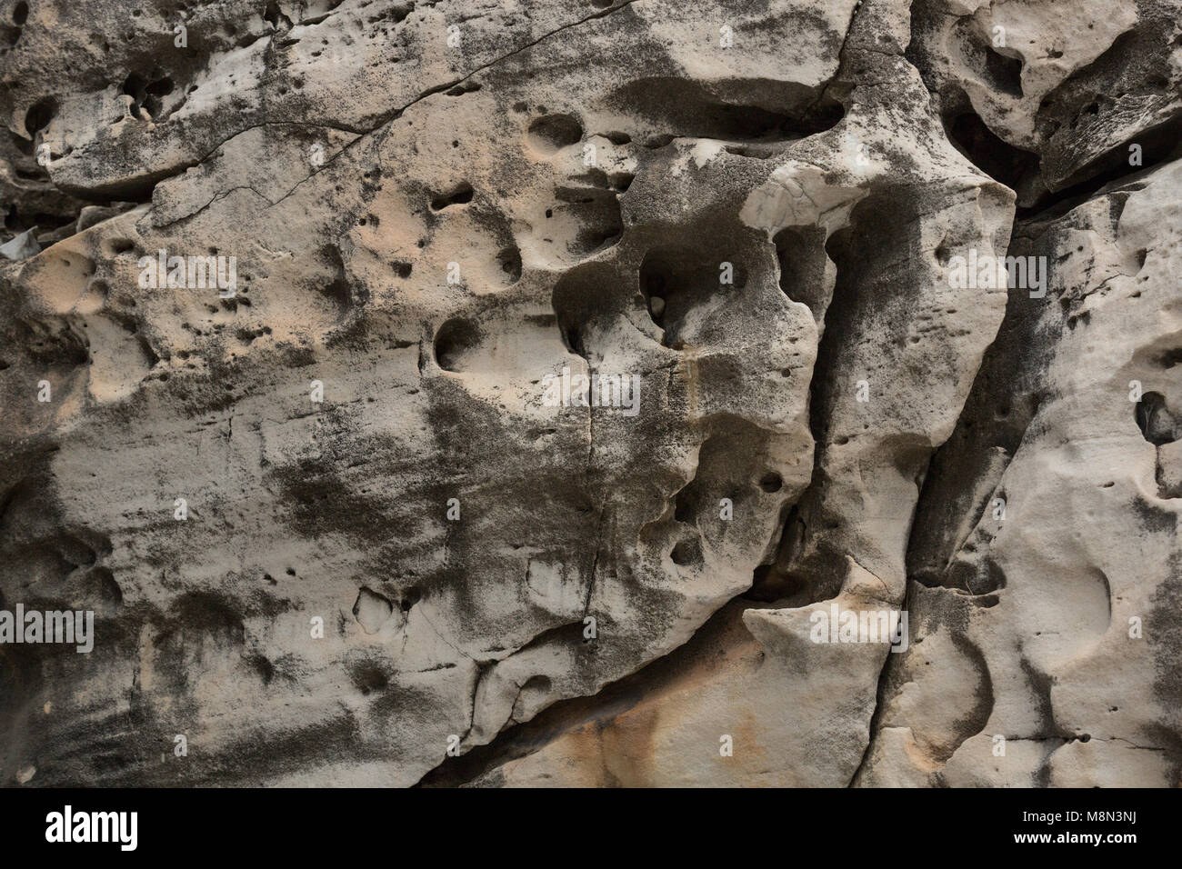Abstract Stone texture with holes Stock Photo - Alamy