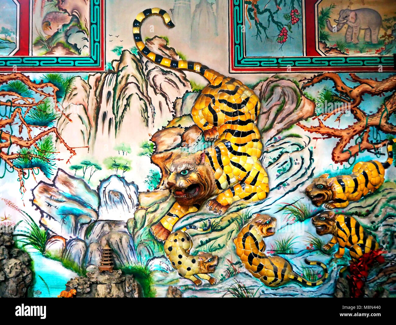 Chinese Tiger Art Stock Photos & Chinese Tiger Art Stock Images - Alamy