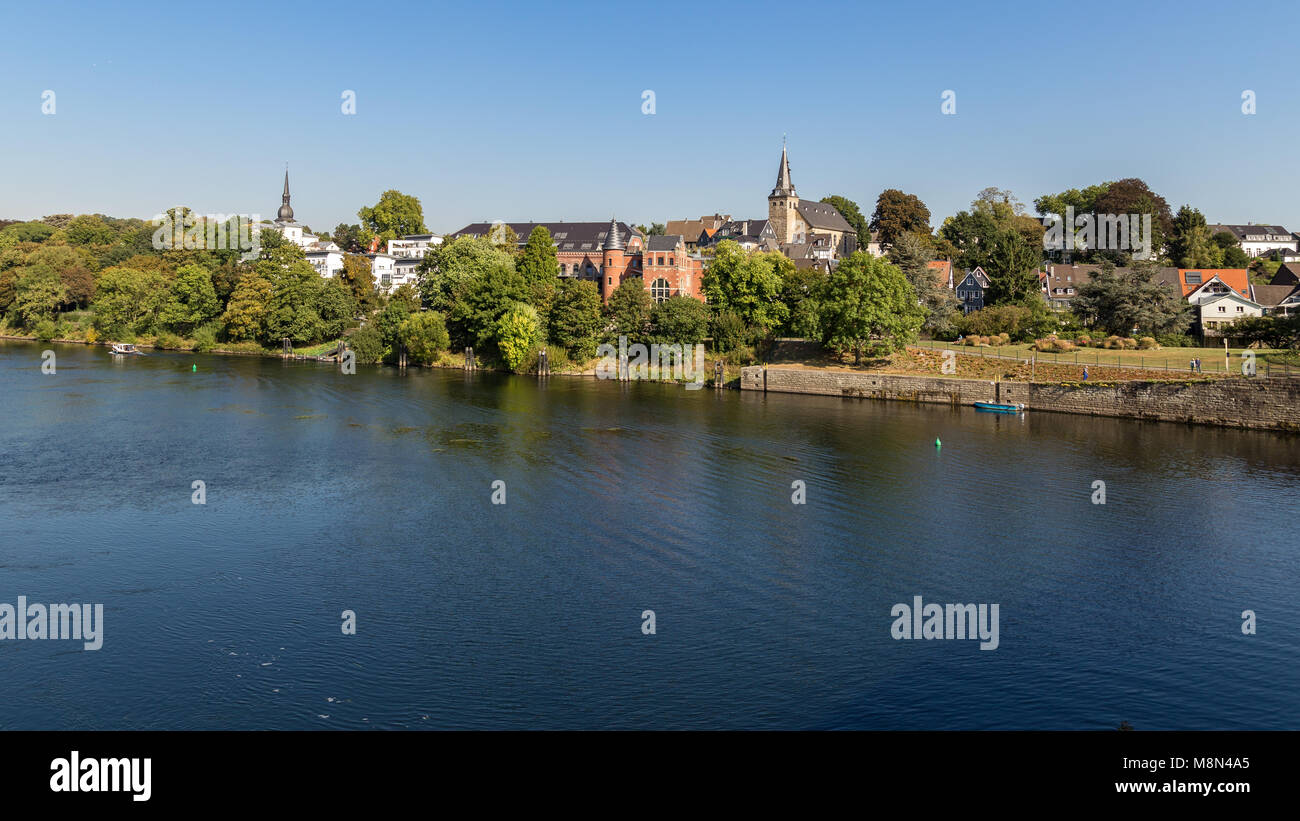 Essen, North Rhine-Westphalia, Germany - September 27, 2016: The shore ...