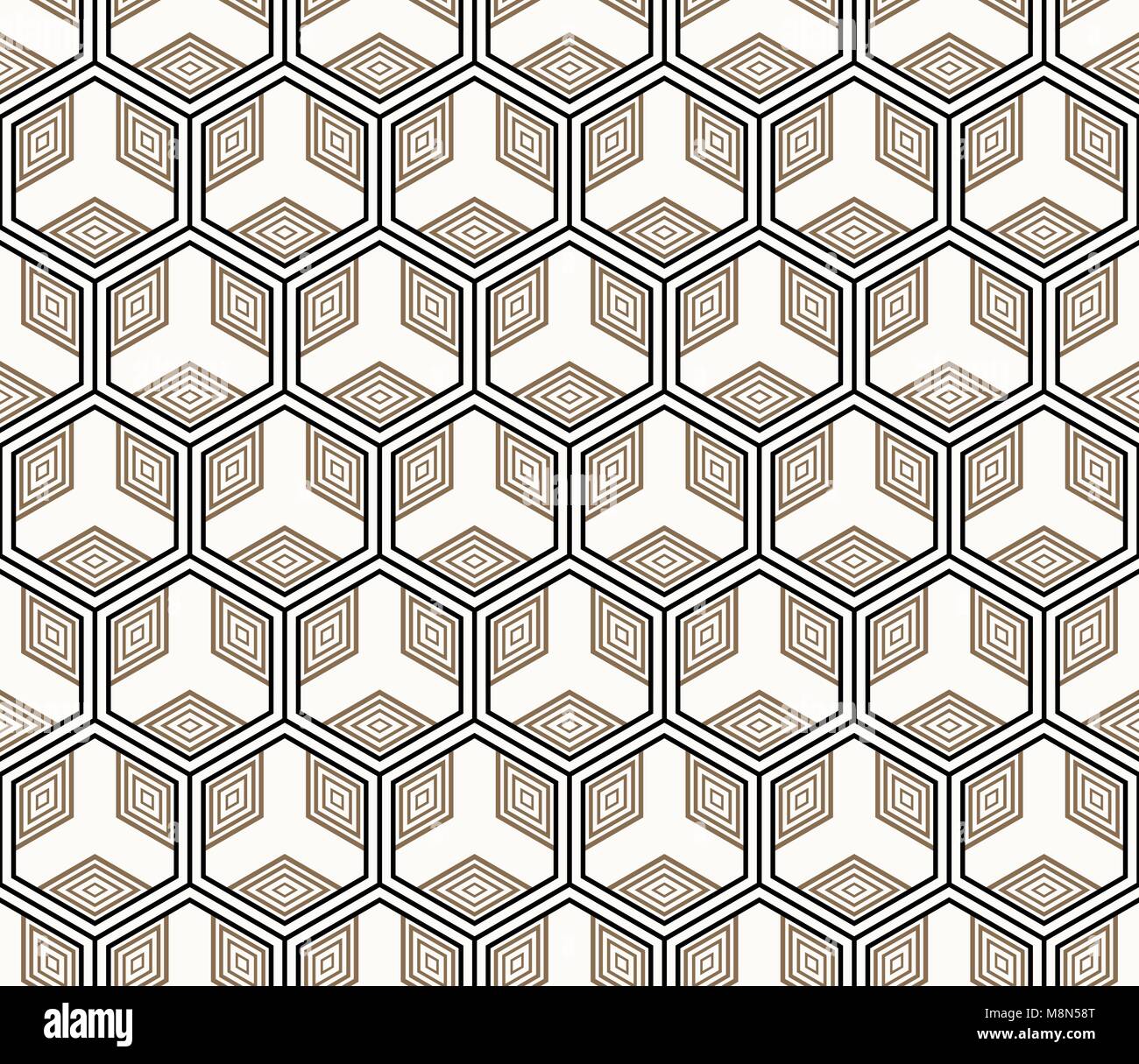 Vector seamless geometric pattern. Classic Chinese ancient fully ...