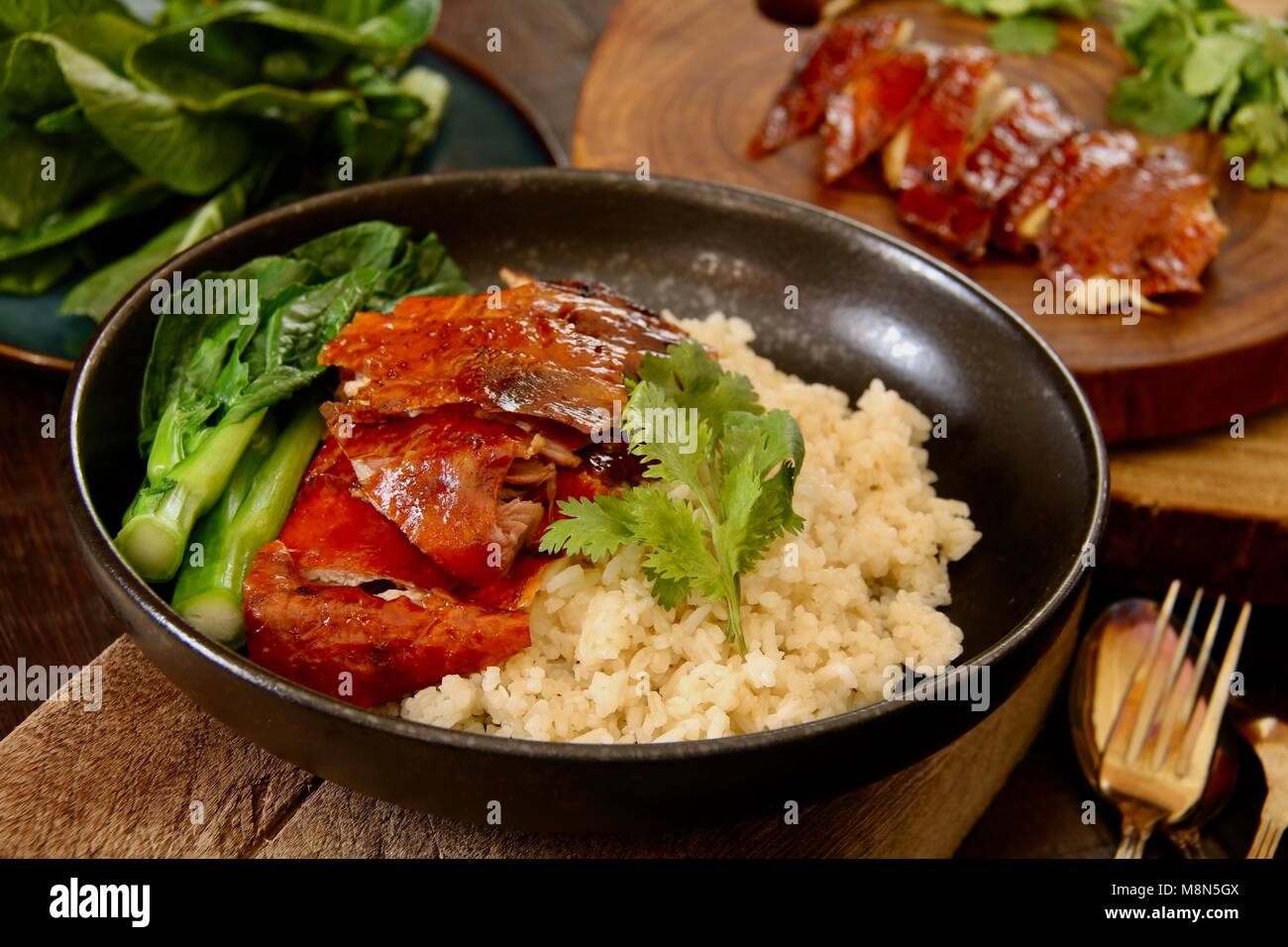 Crispy duck chinatown hi-res stock photography and images - Alamy