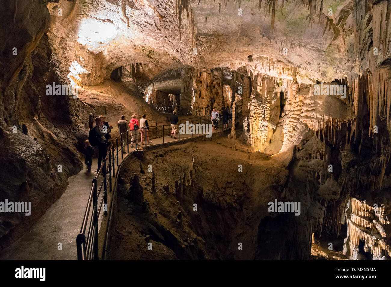 Postojna Cave, Inner Carniola, Slovenia, Europe Stock Photo - Alamy